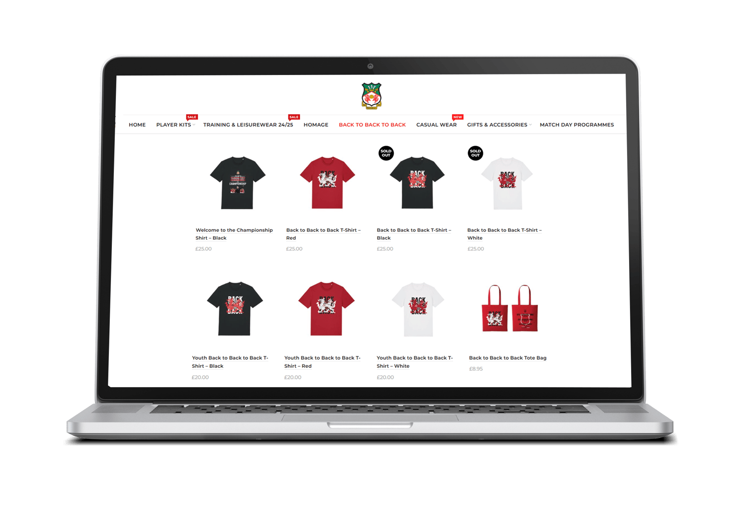 Wrexham AFC | Branded Merchandise | Infinity Inc.